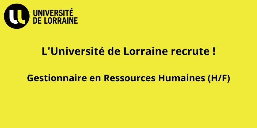 L'Université de Lorraine recrute - Cap emploi 54