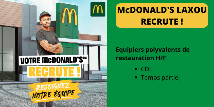 McDonald's Laxou recrute ! - Cap emploi 54